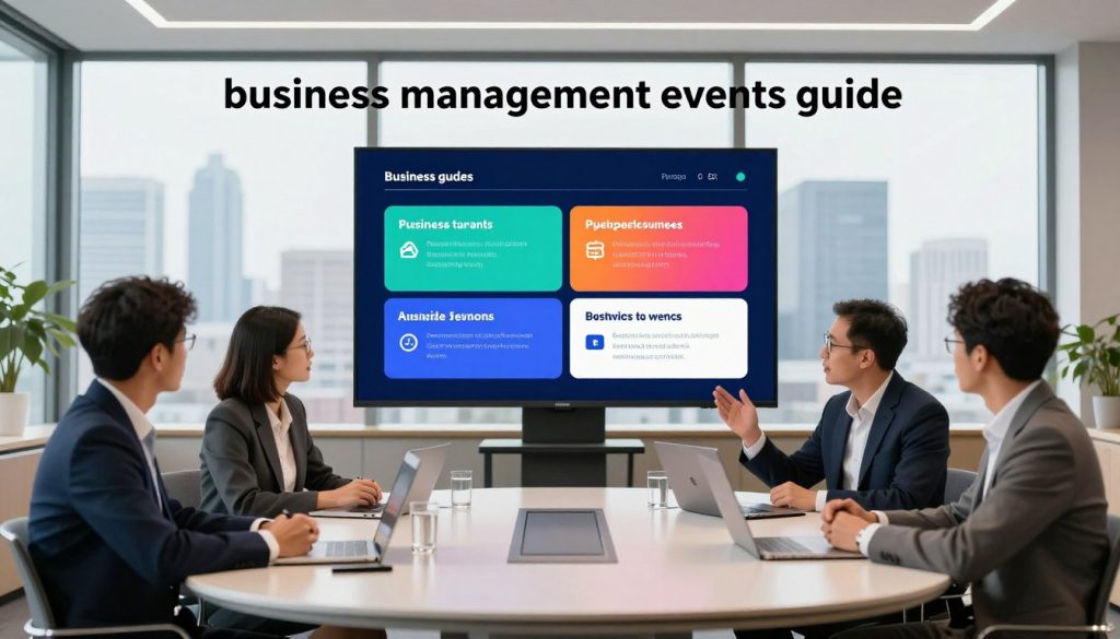 The Ultimate Business Management Events Guide